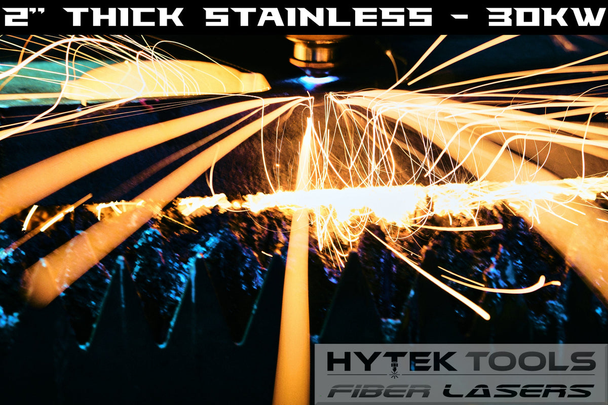 30kw Fiber Laser 30000 Watt FIBERTEK Metal Laser Cutter – Hytek Tools ...