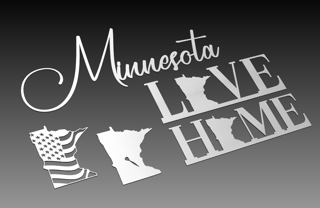Minnesota State Theme - DXF Cut Ready File Collection – Hytek Tools ...