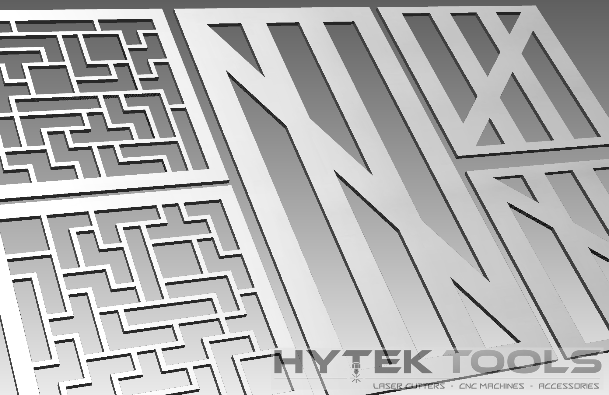 16 Gate & Panel Shapes Set - DXF Cut Ready File Collection – Hytek ...
