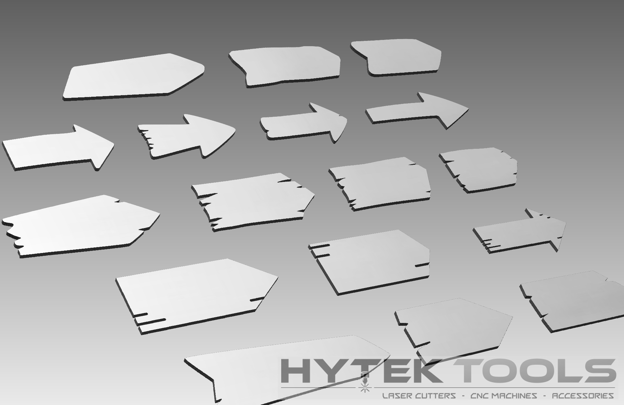 1001 Rustic Sign Shapes Set - DXF Cut Ready File Collection – Hytek ...